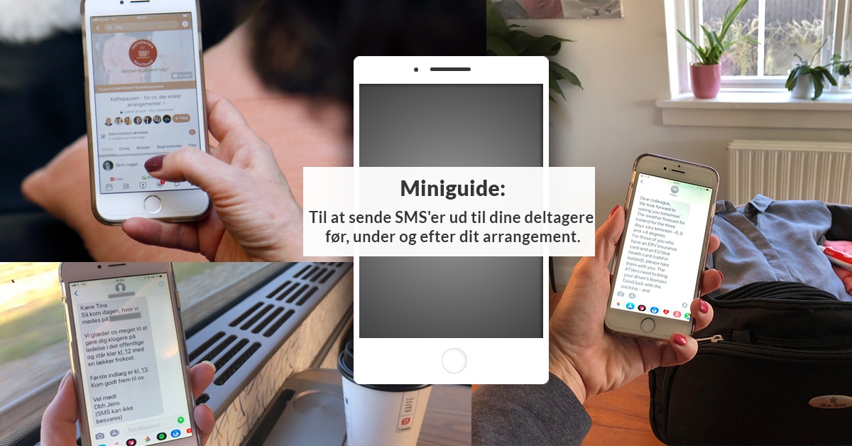 Sådan sender du manuelt SMS-beskeder
